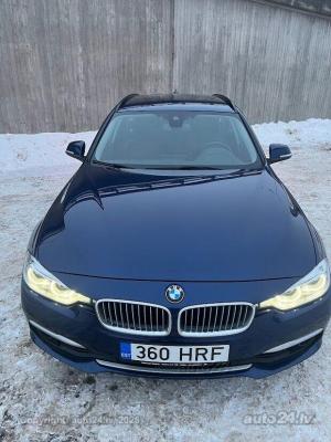 Blue BMW 3 Series 2018 in Tallinn, with an engine capacity of 2.00 L and mileage of 127 thousand km for 19500 €, photo 7 on AUTOMOTO.COM.LV