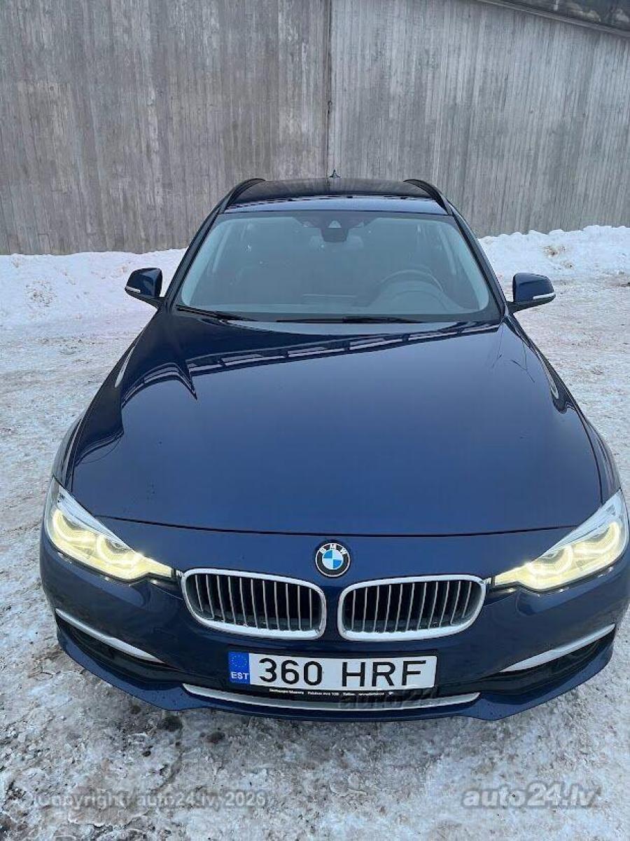 Blue BMW 3 Series 2018 in Tallinn, with an engine capacity of 2.00 L and mileage of 127 thousand km for 19500 €, photo 7 on AUTOMOTO.COM.LV