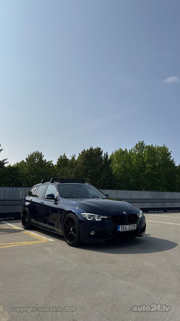 Blue BMW 3 Series 2018 in Tallinn, with an engine capacity of 2.00 L and mileage of 85 thousand km for 22000 €, photo 7 on AUTOMOTO.COM.LV