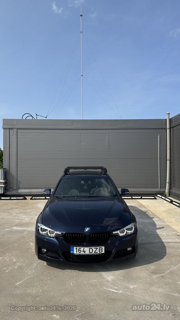 Blue BMW 3 Series 2018 in Tallinn, with an engine capacity of 2.00 L and mileage of 85 thousand km for 22000 €, photo 9 on AUTOMOTO.COM.LV