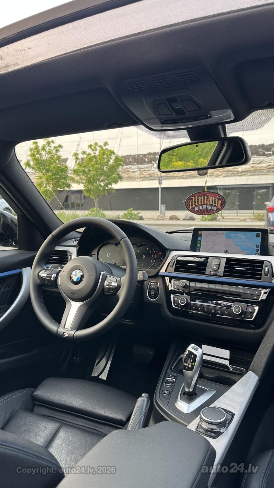 Blue BMW 3 Series 2018 in Tallinn, with an engine capacity of 2.00 L and mileage of 85 thousand km for 22000 €, photo 16 on AUTOMOTO.COM.LV