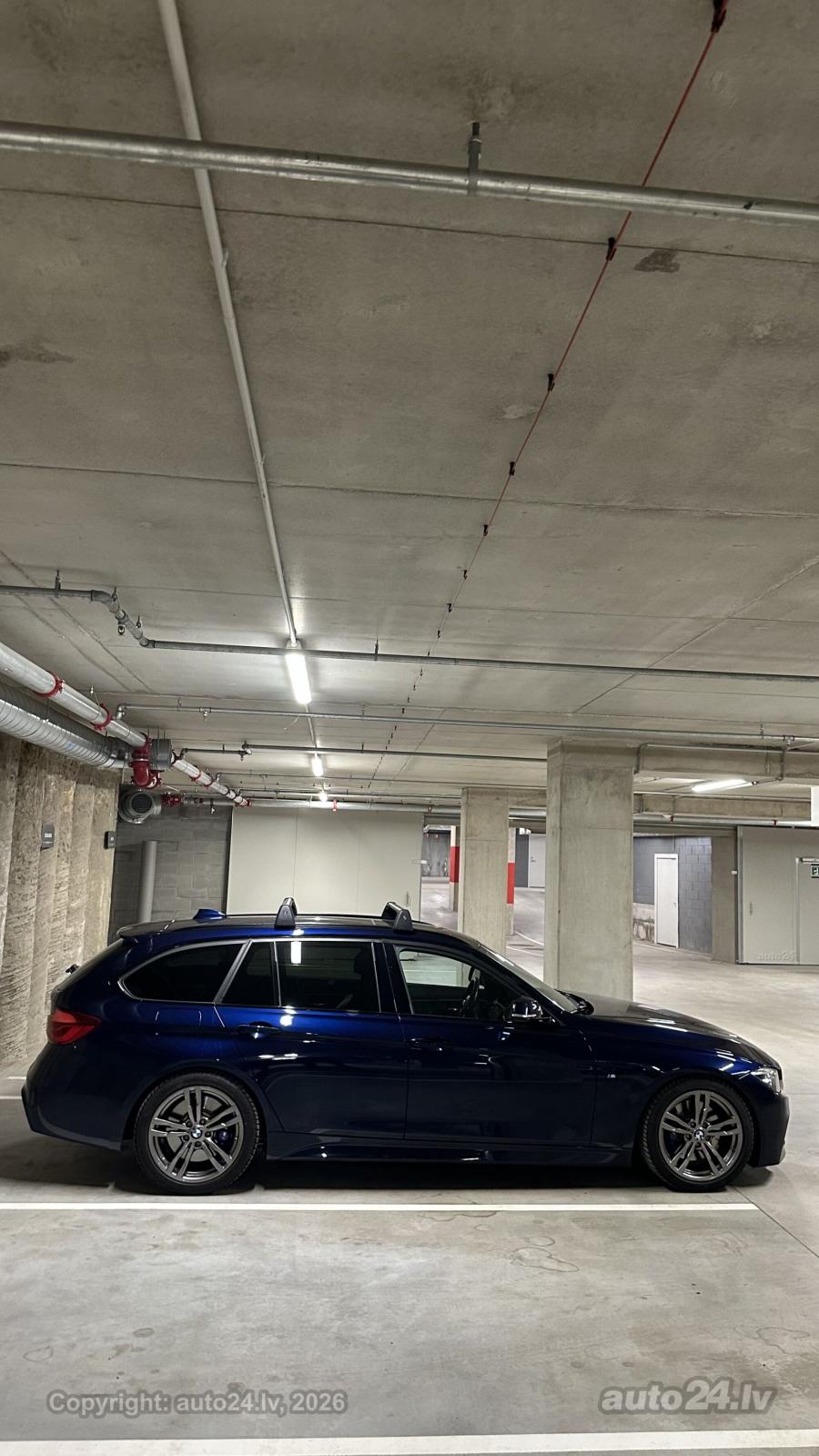 Blue BMW 3 Series 2018 in Tallinn, with an engine capacity of 2.00 L and mileage of 85 thousand km for 22000 €, photo 19 on AUTOMOTO.COM.LV