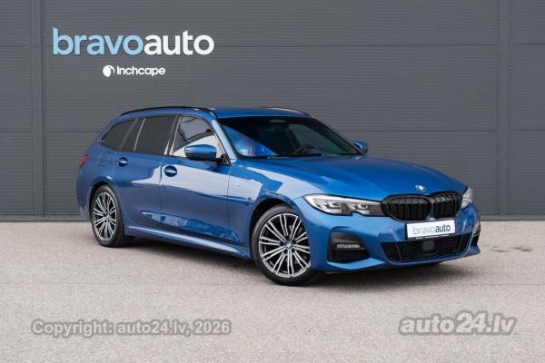 Blue BMW 3 Series 2019 in Tartu, with an engine capacity of 2.00 L and mileage of 186 thousand km for 23900 €, photo 3 on AUTOMOTO.COM.LV