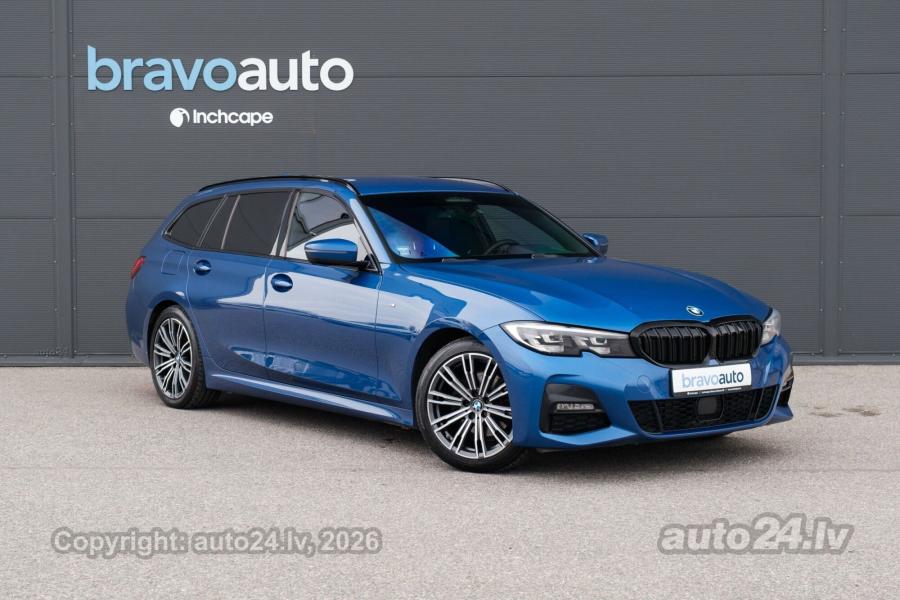 Blue BMW 3 Series 2019 in Tartu, with an engine capacity of 2.00 L and mileage of 186 thousand km for 23900 €, photo 4 on AUTOMOTO.COM.LV