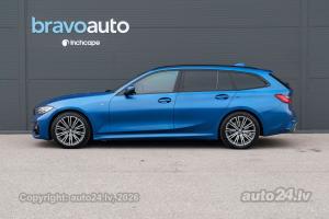 Blue BMW 3 Series 2019 in Tartu, with an engine capacity of 2.00 L and mileage of 186 thousand km for 23900 €, photo 6 on AUTOMOTO.COM.LV