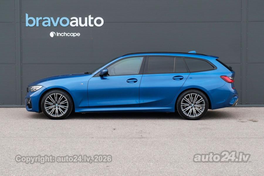 Blue BMW 3 Series 2019 in Tartu, with an engine capacity of 2.00 L and mileage of 186 thousand km for 23900 €, photo 6 on AUTOMOTO.COM.LV