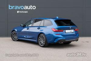 Blue BMW 3 Series 2019 in Tartu, with an engine capacity of 2.00 L and mileage of 186 thousand km for 23900 €, photo 7 on AUTOMOTO.COM.LV