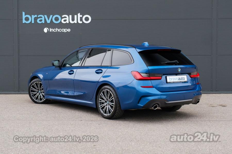 Blue BMW 3 Series 2019 in Tartu, with an engine capacity of 2.00 L and mileage of 186 thousand km for 23900 €, photo 7 on AUTOMOTO.COM.LV