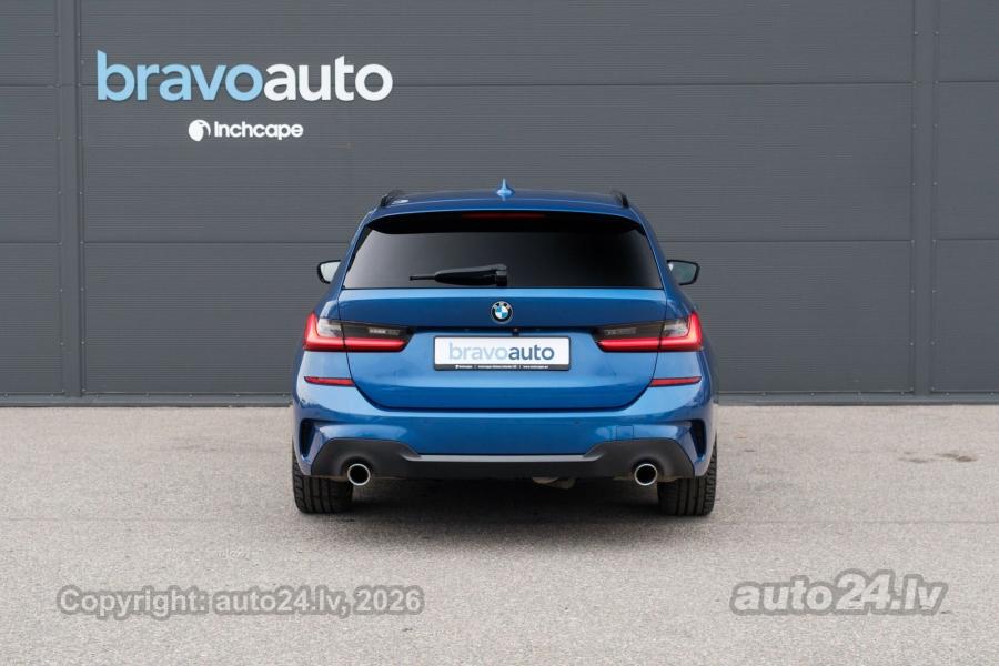 Blue BMW 3 Series 2019 in Tartu, with an engine capacity of 2.00 L and mileage of 186 thousand km for 23900 €, photo 8 on AUTOMOTO.COM.LV