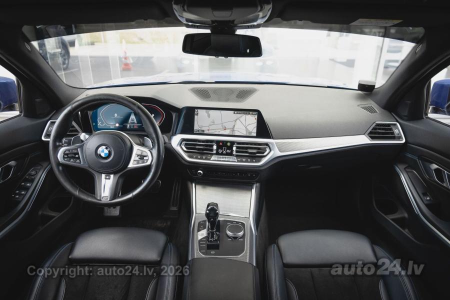Blue BMW 3 Series 2019 in Tartu, with an engine capacity of 2.00 L and mileage of 186 thousand km for 23900 €, photo 9 on AUTOMOTO.COM.LV