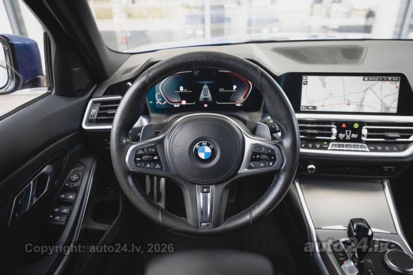 Blue BMW 3 Series 2019 in Tartu, with an engine capacity of 2.00 L and mileage of 186 thousand km for 23900 €, photo 9 on AUTOMOTO.COM.LV