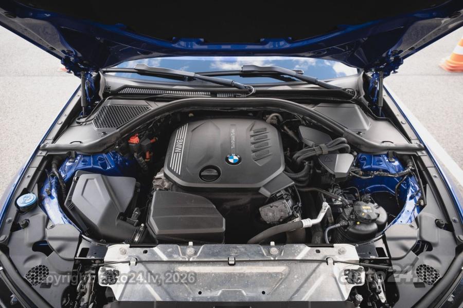 Blue BMW 3 Series 2019 in Tartu, with an engine capacity of 2.00 L and mileage of 186 thousand km for 23900 €, photo 24 on AUTOMOTO.COM.LV