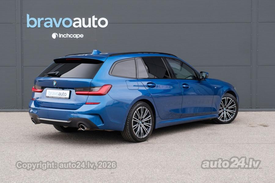 Blue BMW 3 Series 2019 in Tartu, with an engine capacity of 2.00 L and mileage of 186 thousand km for 23900 €, photo 27 on AUTOMOTO.COM.LV