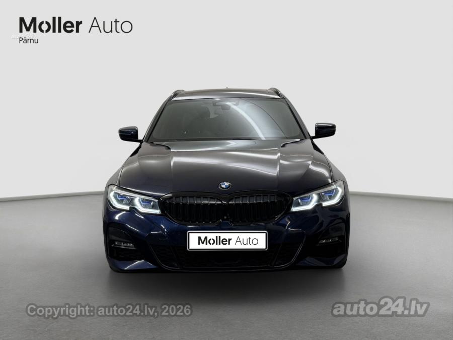Blue BMW 3 Series 2019 in Parnu, with an engine capacity of 2.00 L and mileage of 186 thousand km for 25900 €, photo 4 on AUTOMOTO.COM.LV