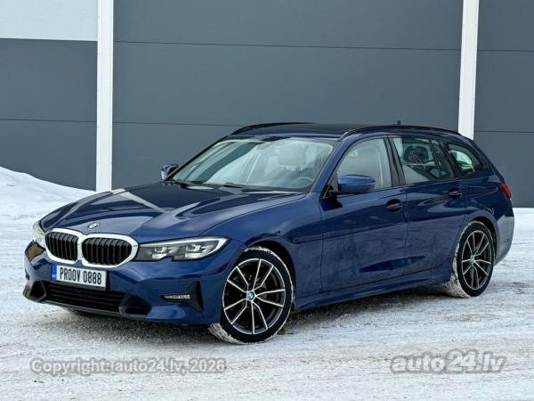Zils BMW 3 Series 2020 Tallina, ar dzinēja tilpumu 2.00 L un nobraukumu 211 tūkst. km par 17990 €, foto 1 vietnē AUTOMOTO.COM.LV