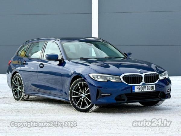Zils BMW 3 Series 2020 Tallina, ar dzinēja tilpumu 2.00 L un nobraukumu 211 tūkst. km par 17990 €, foto 3 vietnē AUTOMOTO.COM.LV