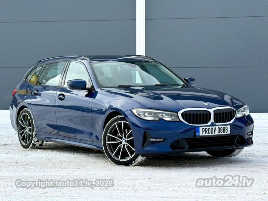 Zils BMW 3 Series 2020 Tallina, ar dzinēja tilpumu 2.00 L un nobraukumu 211 tūkst. km par 17990 €, foto 3 vietnē AUTOMOTO.COM.LV