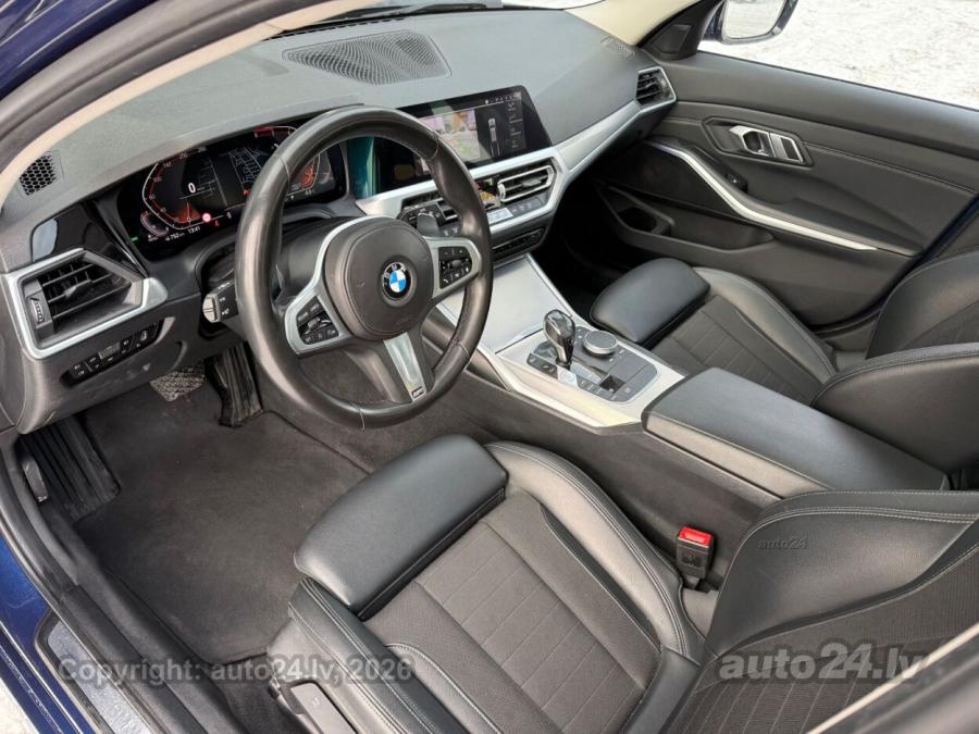 Zils BMW 3 Series 2020 Tallina, ar dzinēja tilpumu 2.00 L un nobraukumu 211 tūkst. km par 17990 €, foto 8 vietnē AUTOMOTO.COM.LV