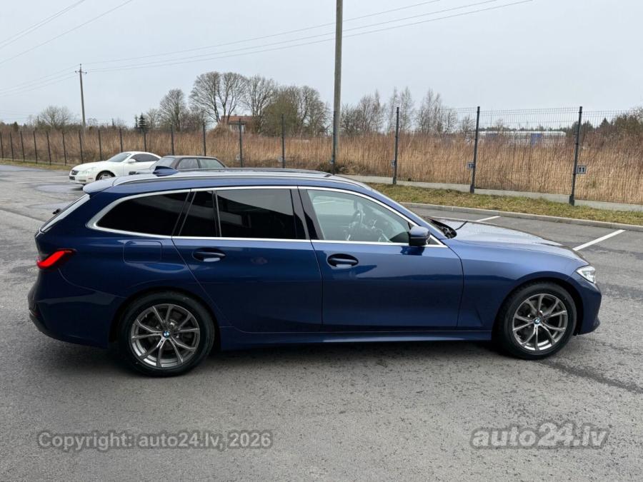 Blue BMW 3 Series 2020 in Tallinn, with an engine capacity of 2.00 L and mileage of 193 thousand km for 21990 €, photo 6 on AUTOMOTO.COM.LV