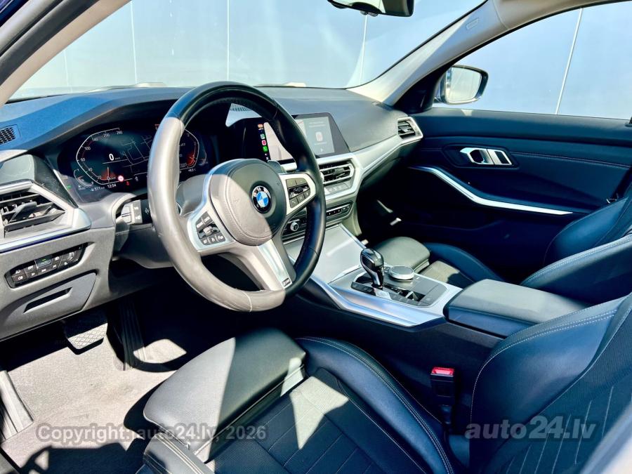 Zils BMW 3 Series 2020 Tallina, ar dzinēja tilpumu 2.00 L un nobraukumu 210 tūkst. km par 17999 €, foto 10 vietnē AUTOMOTO.COM.LV