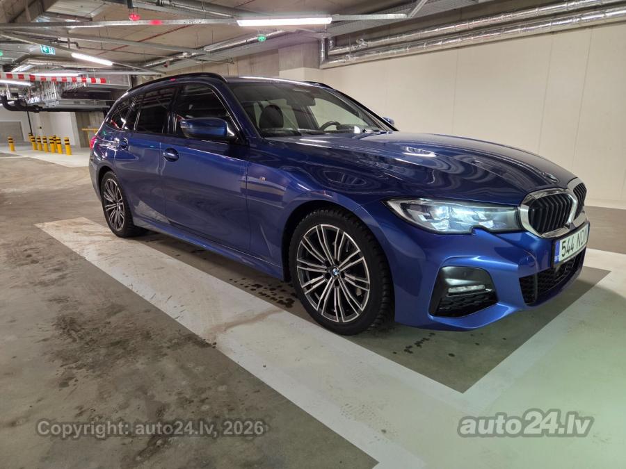 Zils BMW 3 Series 2020 Tallina, ar dzinēja tilpumu 2.00 L un nobraukumu 86 tūkst. km par 28900 €, foto 5 vietnē AUTOMOTO.COM.LV