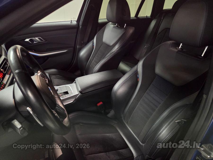 Zils BMW 3 Series 2020 Tallina, ar dzinēja tilpumu 2.00 L un nobraukumu 86 tūkst. km par 28900 €, foto 8 vietnē AUTOMOTO.COM.LV