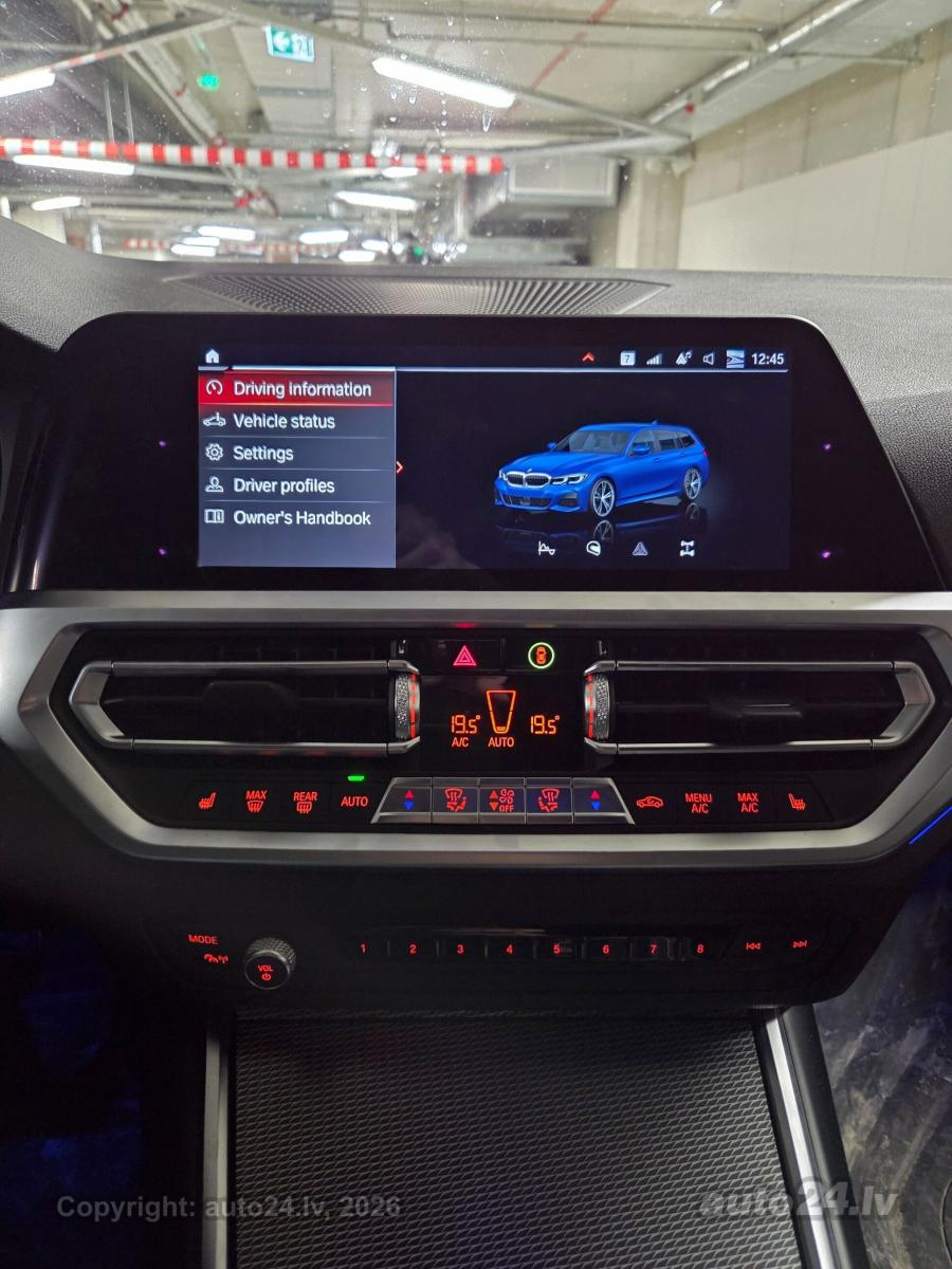 Zils BMW 3 Series 2020 Tallina, ar dzinēja tilpumu 2.00 L un nobraukumu 86 tūkst. km par 28900 €, foto 11 vietnē AUTOMOTO.COM.LV