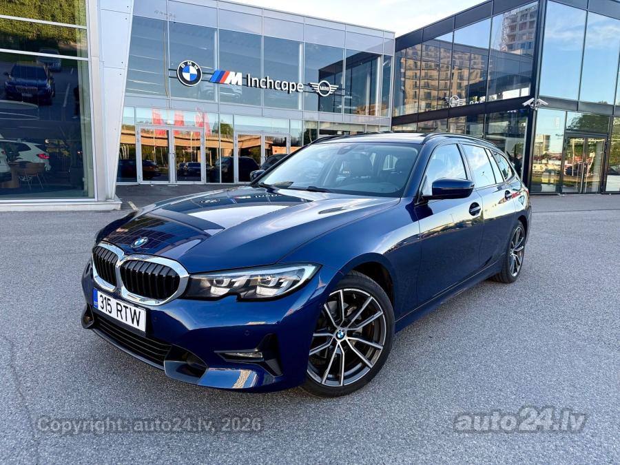 Zils BMW 3 Series 2020 Tallina, ar dzinēja tilpumu 2.00 L un nobraukumu 205 tūkst. km par 19999 €, foto 1 vietnē AUTOMOTO.COM.LV