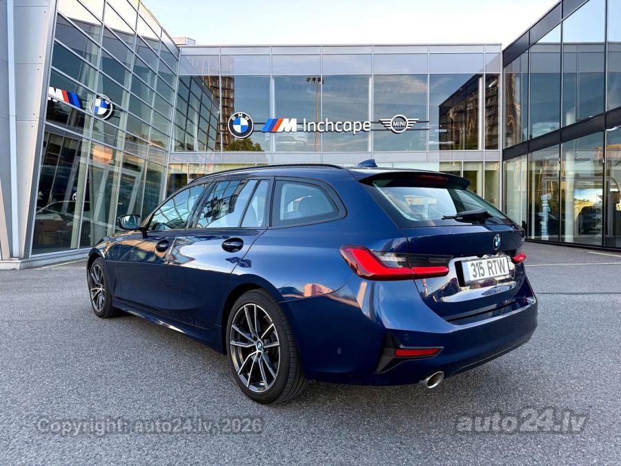 Zils BMW 3 Series 2020 Tallina, ar dzinēja tilpumu 2.00 L un nobraukumu 205 tūkst. km par 19999 €, foto 7 vietnē AUTOMOTO.COM.LV