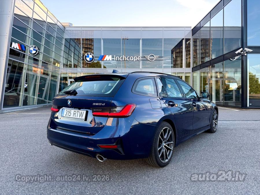Zils BMW 3 Series 2020 Tallina, ar dzinēja tilpumu 2.00 L un nobraukumu 205 tūkst. km par 19999 €, foto 8 vietnē AUTOMOTO.COM.LV