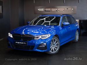Zils BMW 3 Series 2020 Tallina, ar dzinēja tilpumu 2.00 L un nobraukumu 160 tūkst. km par 29490 €, foto  vietnē AUTOMOTO.COM.LV