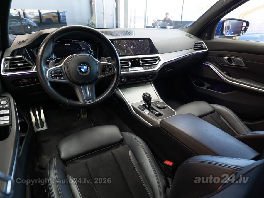 Zils BMW 3 Series 2020 Tallina, ar dzinēja tilpumu 2.00 L un nobraukumu 160 tūkst. km par 29490 €, foto 6 vietnē AUTOMOTO.COM.LV