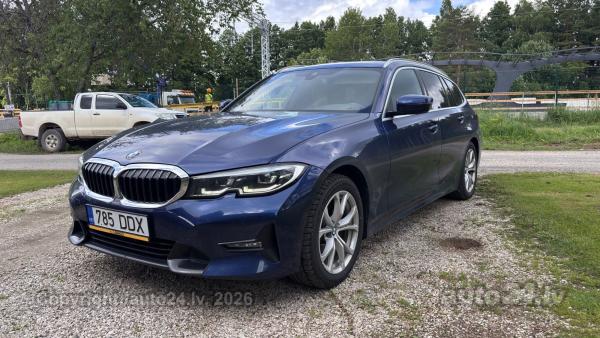 Blue BMW 3 Series 2020 in Tallinn, with an engine capacity of 2.00 L and mileage of 221 thousand km for 20500 €, photo 2 on AUTOMOTO.COM.LV