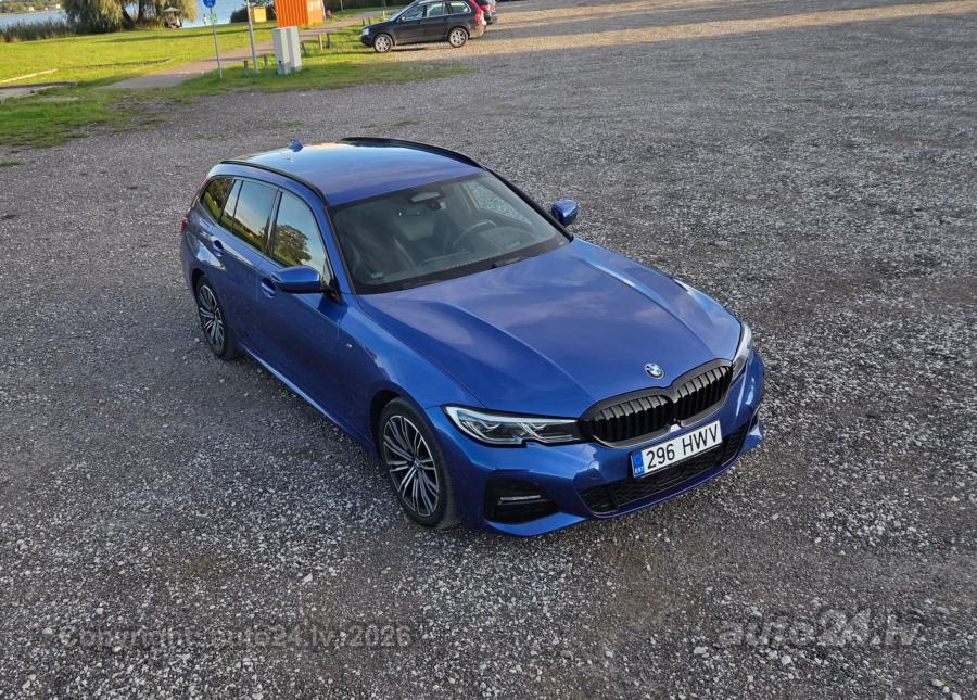 Blue BMW 3 Series 2020 in Tallinn, with an engine capacity of 2.00 L and mileage of 165 thousand km for 24990 €, photo 1 on AUTOMOTO.COM.LV