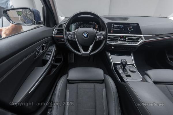 Zils BMW 3 Series 2021 Tallina, ar dzinēja tilpumu 2.00 L un nobraukumu 134 tūkst. km par 24900 €, foto 11 vietnē AUTOMOTO.COM.LV