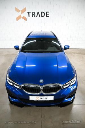Blue BMW 3 Series 2021 in Tallinn, with an engine capacity of 2.00 L and mileage of 167 thousand km for 21900 €, photo 5 on AUTOMOTO.COM.LV