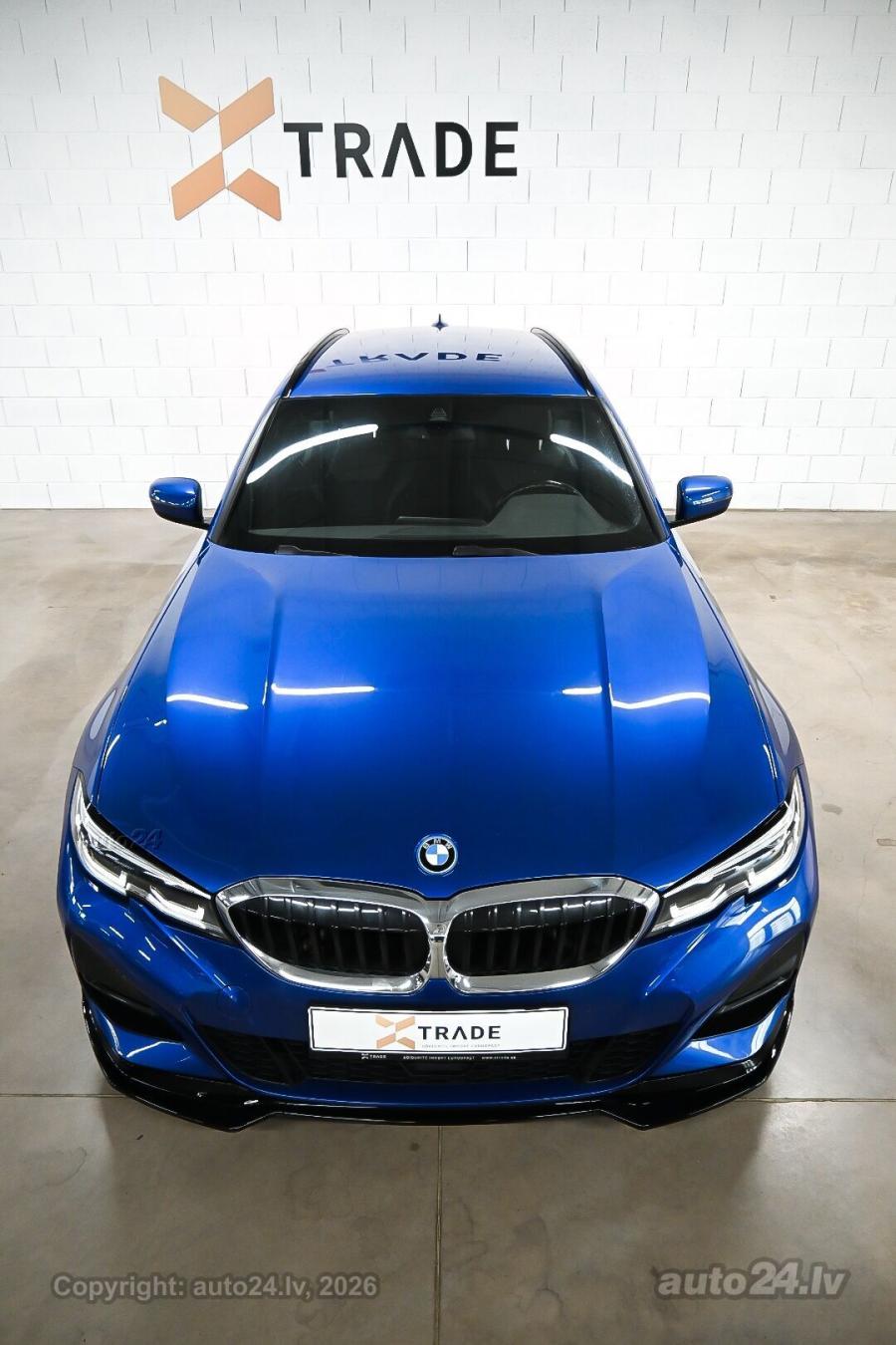 Blue BMW 3 Series 2021 in Tallinn, with an engine capacity of 2.00 L and mileage of 167 thousand km for 21900 €, photo 5 on AUTOMOTO.COM.LV