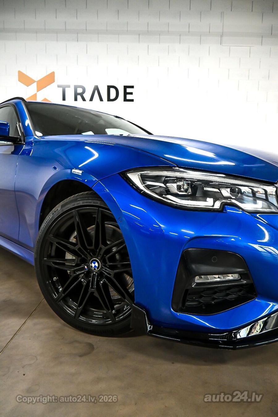 Blue BMW 3 Series 2021 in Tallinn, with an engine capacity of 2.00 L and mileage of 167 thousand km for 21900 €, photo 9 on AUTOMOTO.COM.LV