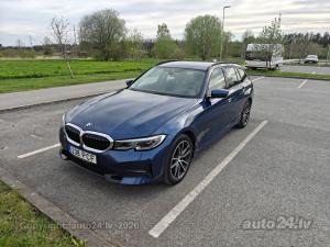 Blue BMW 3 Series 2021 in Tallinn, with an engine capacity of 2.00 L and mileage of 70 thousand km for 26500 €, photo  on AUTOMOTO.COM.LV