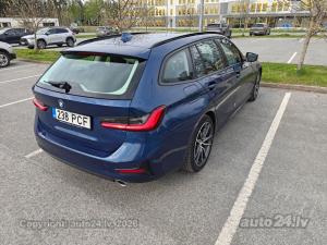 Blue BMW 3 Series 2021 in Tallinn, with an engine capacity of 2.00 L and mileage of 70 thousand km for 26500 €, photo 5 on AUTOMOTO.COM.LV