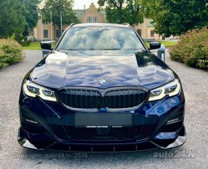 Blue BMW 3 Series 2021 in Tallinn, with an engine capacity of 3.00 L and mileage of 81 thousand km for 31900 €, photo 4 on AUTOMOTO.COM.LV
