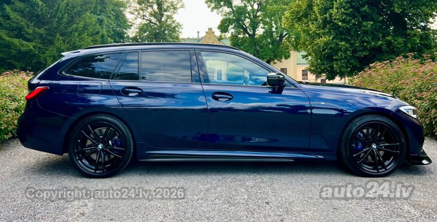 Blue BMW 3 Series 2021 in Tallinn, with an engine capacity of 3.00 L and mileage of 81 thousand km for 31900 €, photo 9 on AUTOMOTO.COM.LV
