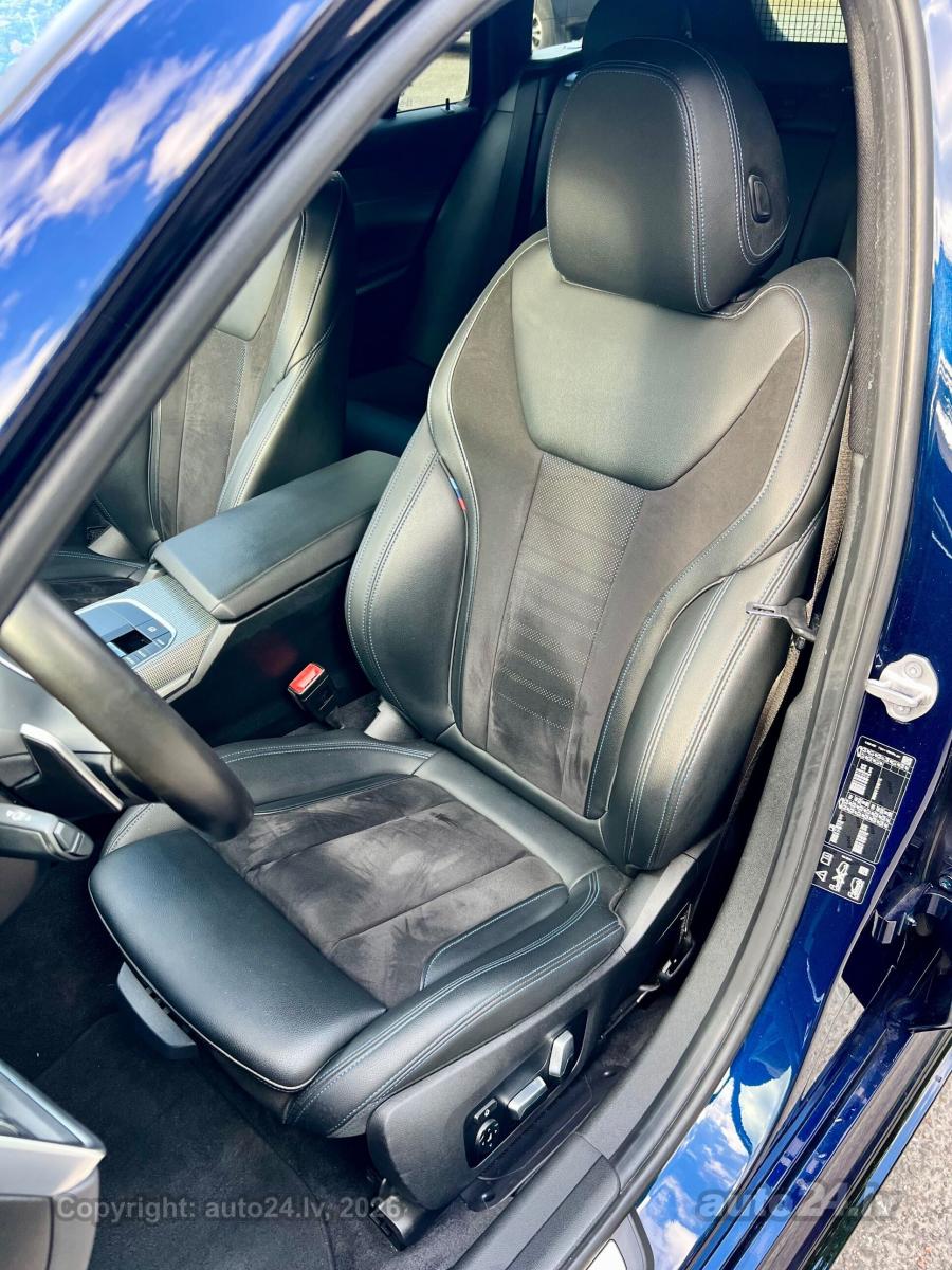 Blue BMW 3 Series 2021 in Tallinn, with an engine capacity of 3.00 L and mileage of 81 thousand km for 31900 €, photo 13 on AUTOMOTO.COM.LV