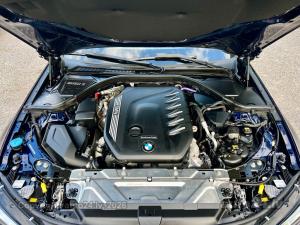 Blue BMW 3 Series 2021 in Tallinn, with an engine capacity of 3.00 L and mileage of 81 thousand km for 31900 €, photo 27 on AUTOMOTO.COM.LV
