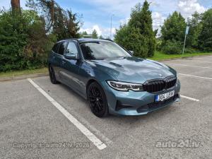 Zils BMW 3 Series 2021 Tallina, ar dzinēja tilpumu 2.00 L un nobraukumu 145 tūkst. km par 20700 €, foto  vietnē AUTOMOTO.COM.LV