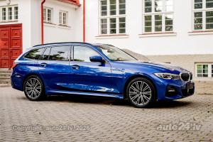 Zils BMW 3 Series 2021 Tallina, ar dzinēja tilpumu 2.00 L un nobraukumu 128 tūkst. km par 27600 €, foto 6 vietnē AUTOMOTO.COM.LV