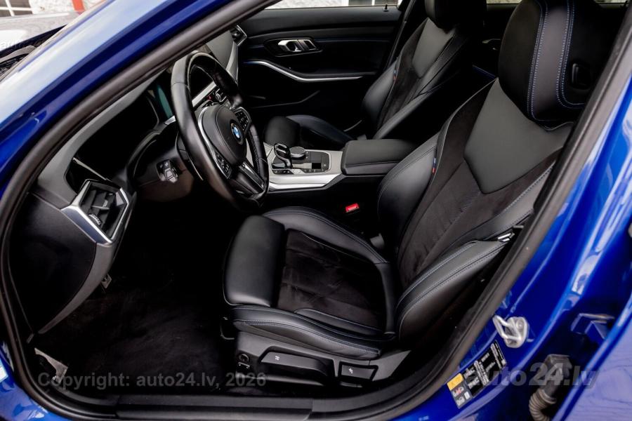 Zils BMW 3 Series 2021 Tallina, ar dzinēja tilpumu 2.00 L un nobraukumu 128 tūkst. km par 27600 €, foto 27 vietnē AUTOMOTO.COM.LV