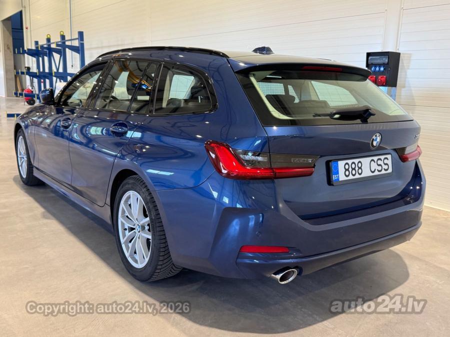 Zils BMW 3 Series 2022 Tallina, ar dzinēja tilpumu 2.00 L un nobraukumu 80 tūkst. km par 32800 €, foto 6 vietnē AUTOMOTO.COM.LV