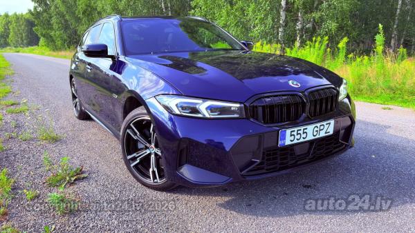 Zils BMW 3 Series 2022 Tartu, ar dzinēja tilpumu 2.00 L un nobraukumu 73 tūkst. km par 41990 €, foto 1 vietnē AUTOMOTO.COM.LV