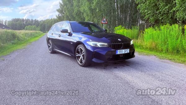 Zils BMW 3 Series 2022 Tartu, ar dzinēja tilpumu 2.00 L un nobraukumu 73 tūkst. km par 41990 €, foto 2 vietnē AUTOMOTO.COM.LV